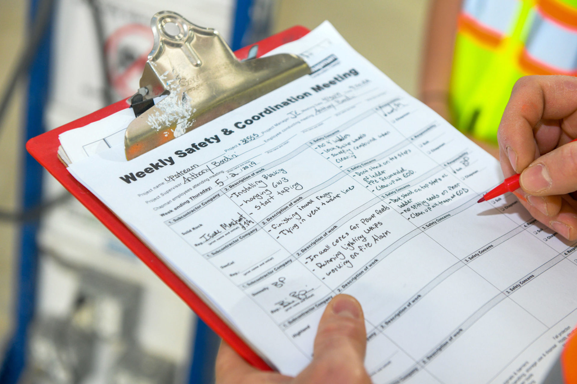 Chapman Construction Company Health & Safety Standards Philosophy