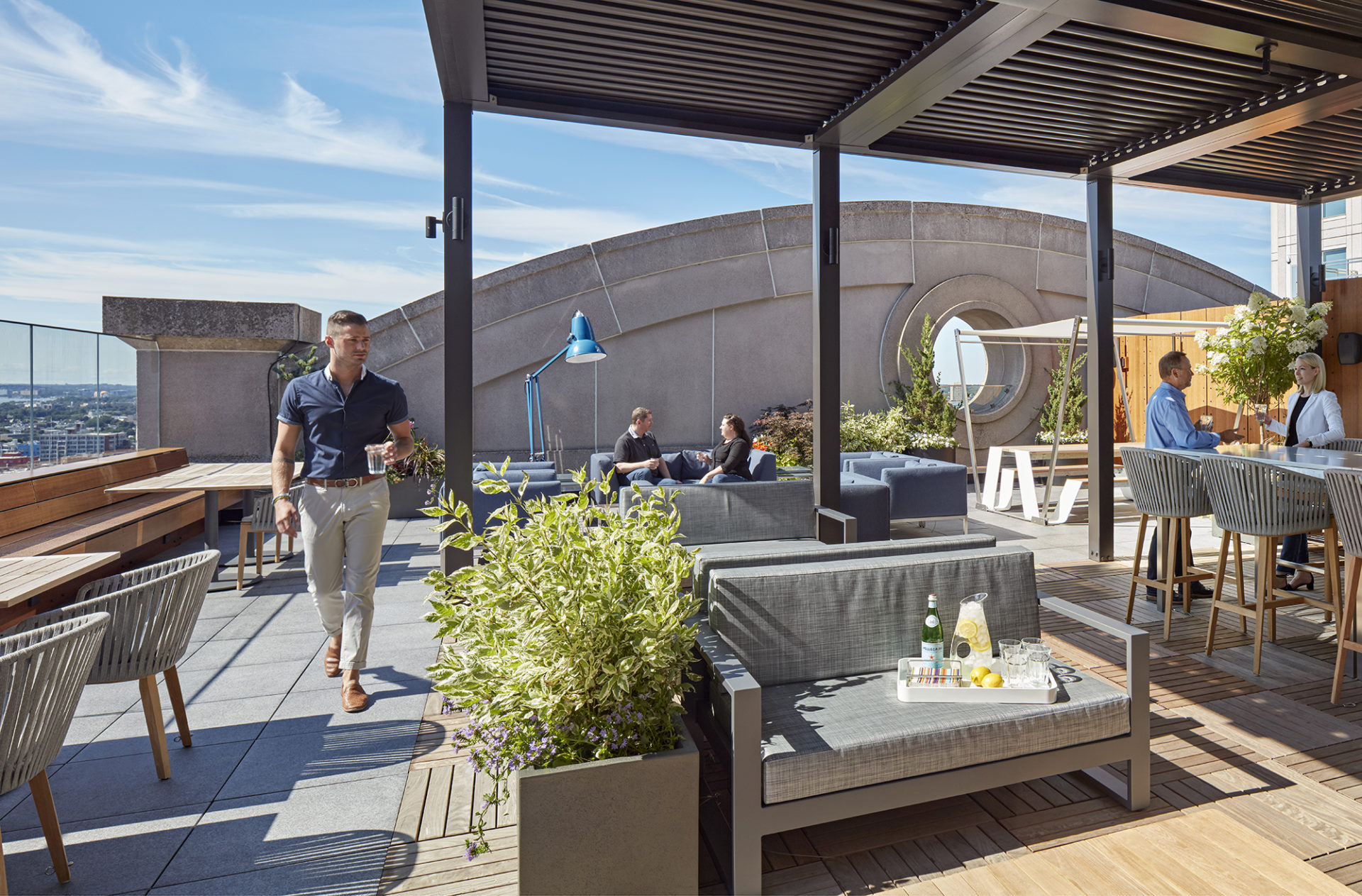 Work Perks: Our Favorite Roof Decks - Chapman Construction